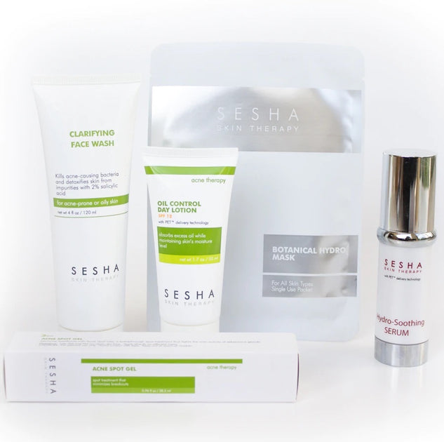 Get The Acne Rebalancing Set Onine | Seshaskin.com – Sesha Skin Therapy
